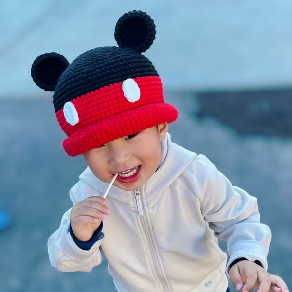 Mickey Mouse Toddler Winter Hat - Etsy