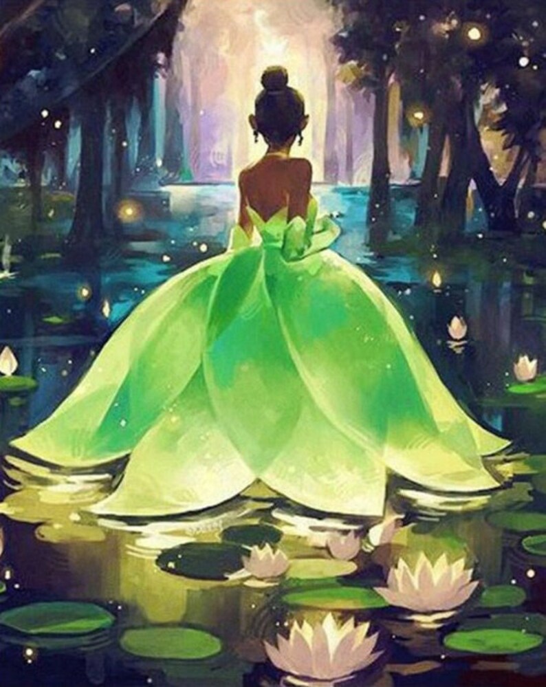 Tiana Diamond Painting Ships From Wisconsin USA - Etsy