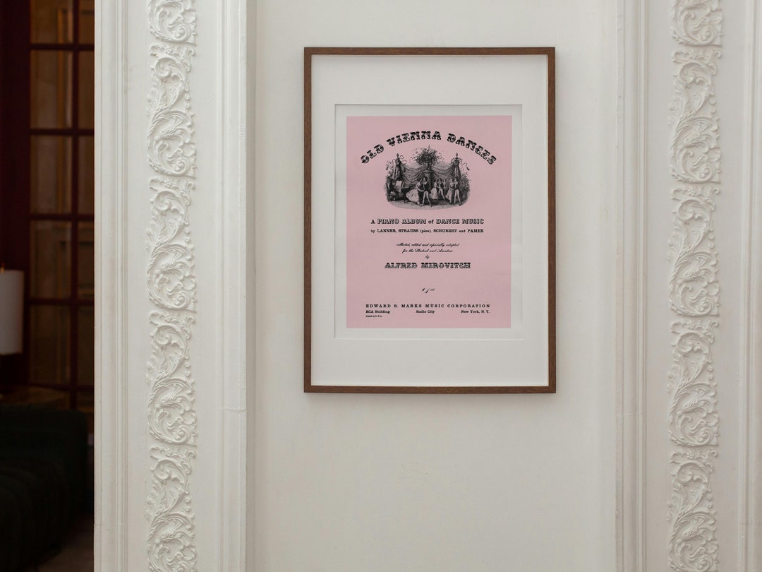 Antique Piano Book Cover Digital 8 X 10 Art Print - Etsy