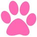 Dog Paw Print Clip Art Set, Ideal for Crafting or Card Making Download ...