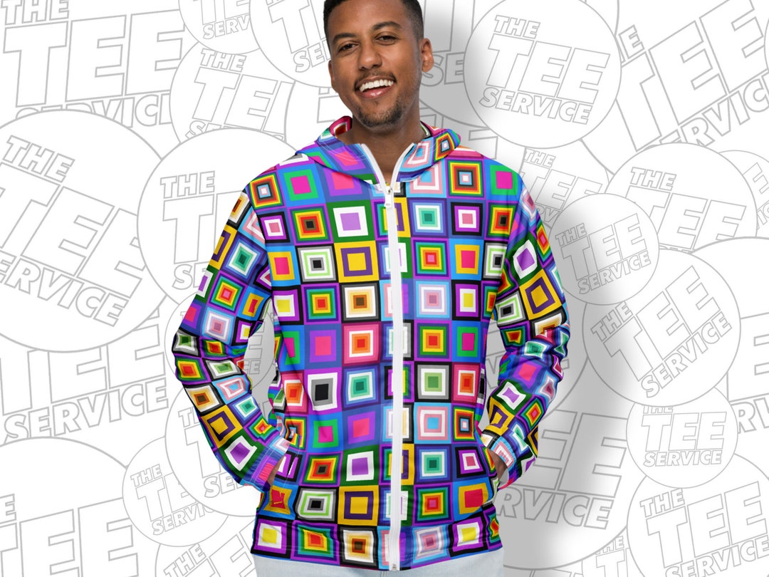 LGBTQ and Ally Pride Boxes Windbreaker Representing 20 Pride Flag Love ...