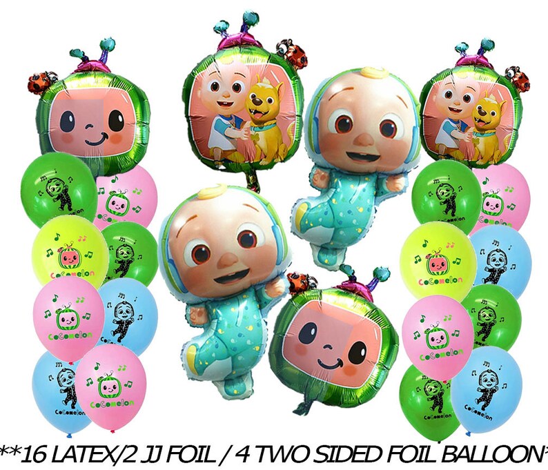 Coco Balloons Melon Bundle Party Theme 22pc Foil and Latex | Etsy