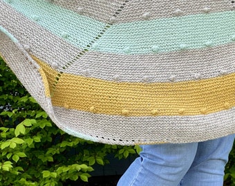 Mindless Shawl Knitting Pattern PDF - Etsy