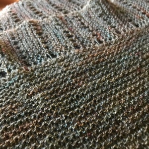 Mindless Shawl Knitting Pattern (PDF) - Etsy
