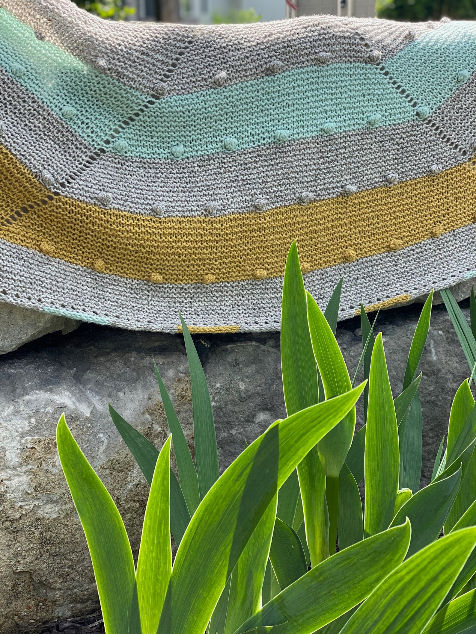 Joyous Shawl Knitting Pattern (PDF) - Fun to Knit Crescent Shawl ...