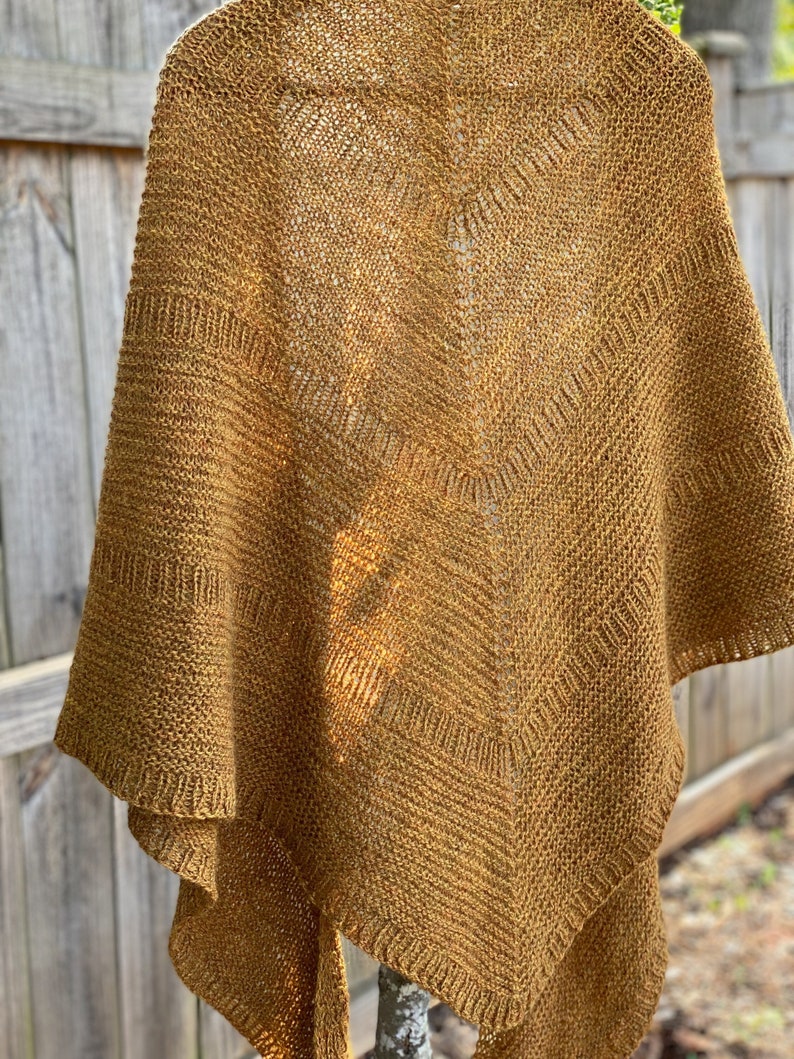 Beginner Knitting Shawl Pattern - Quintessential Shawl (PDF) - Etsy