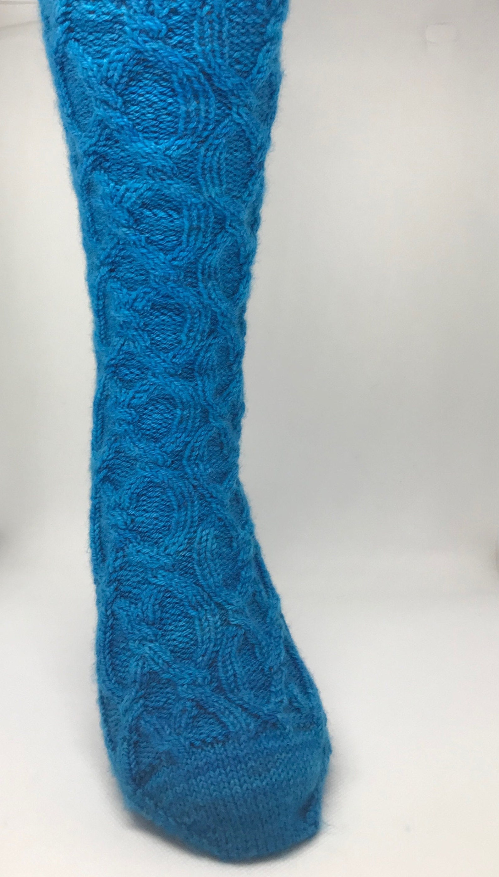 Plot Twist Socks Knitting Pattern PDF Adult Cable Knit - Etsy