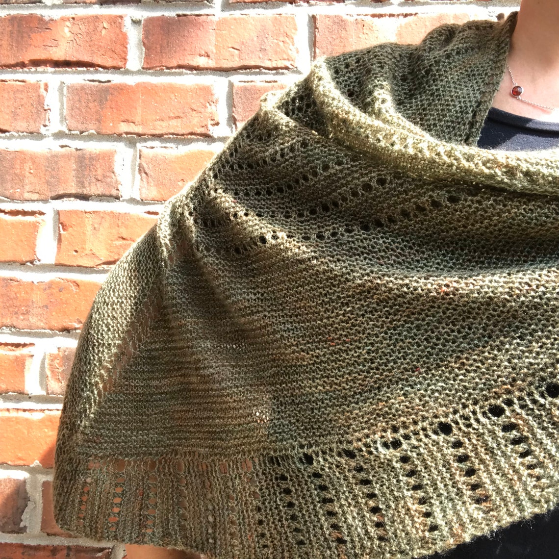 Mindless Shawl Knitting Pattern (PDF) - Etsy