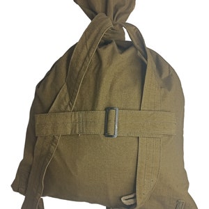 Soviet Army Backpack WWII Copy, Soldier's Haversack. Soviet Canvas ...