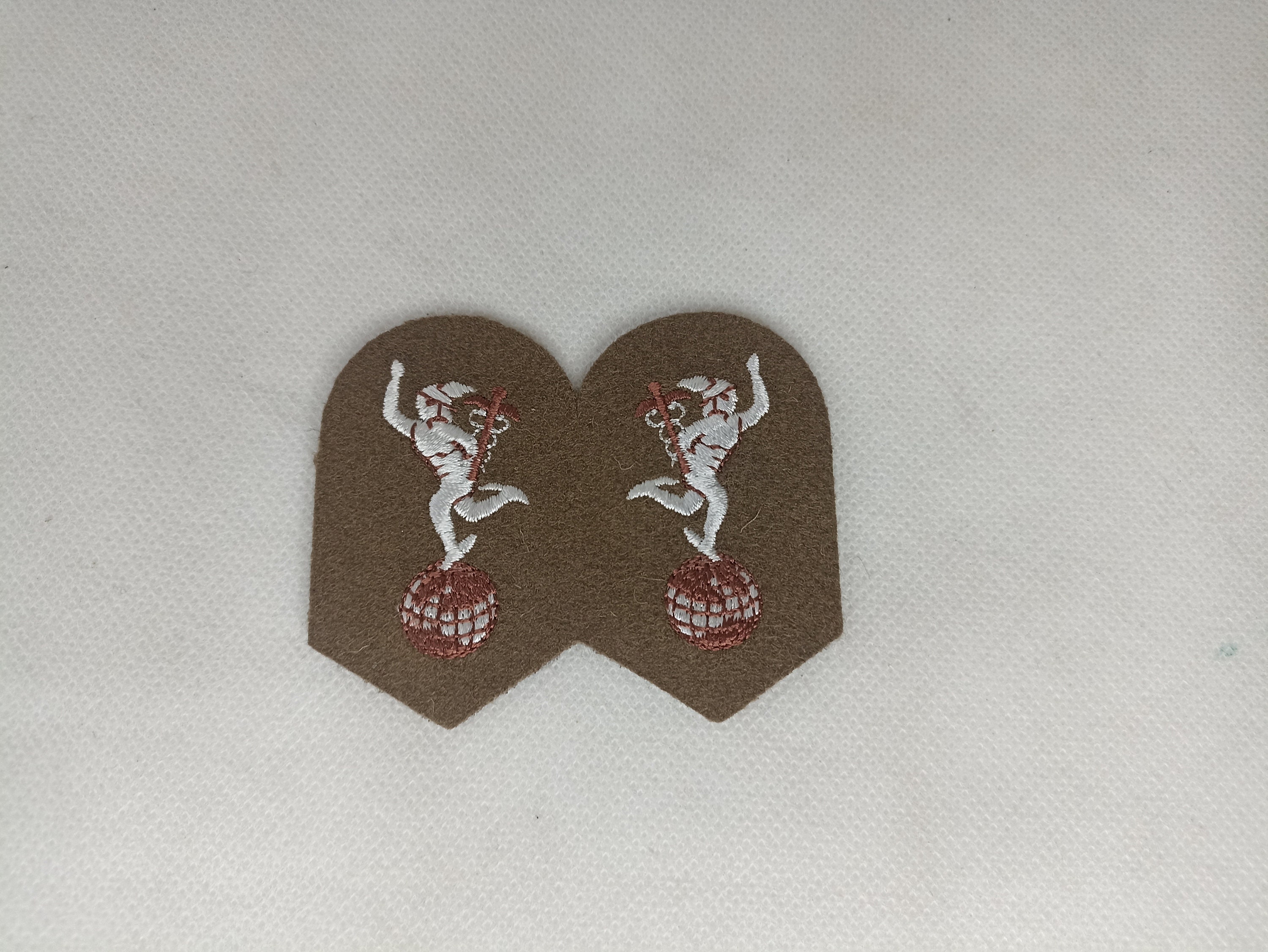 British Army Royal Signals SNCO Staff & Sergeant No.2 Arm Badges ...