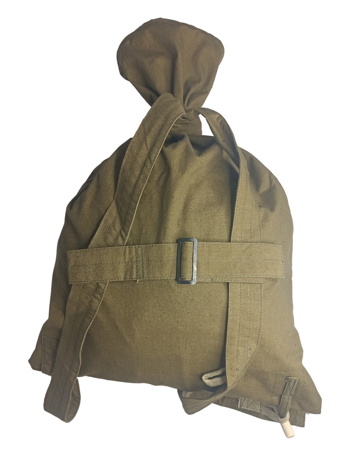 Soviet Army Backpack WWII Copy, Soldier's Haversack. Soviet Canvas ...