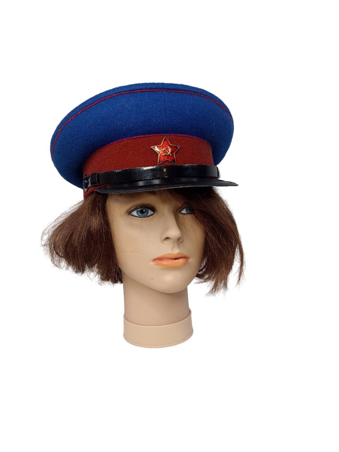 RKKA Soviet Russian Visor Cap NKVD 1935 WW2 NKVD Military Hat - Etsy