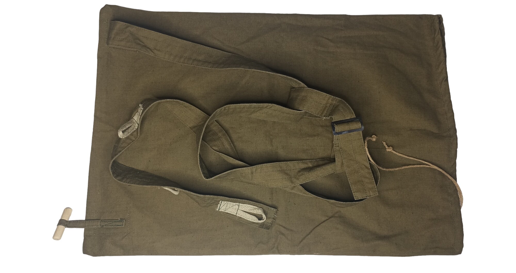 Soviet Army Backpack WWII Copy, Soldier's Haversack. Soviet Canvas ...