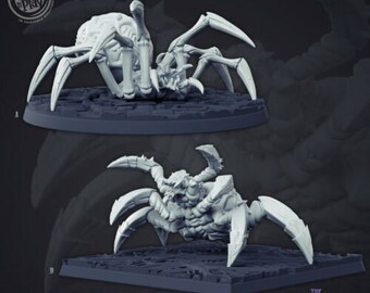 Giant Spider Miniature - Etsy
