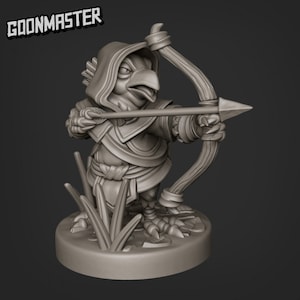 Kenku Rogue Fighter Ranger Miniature D&D Dnd Dungeons and Dragons ...
