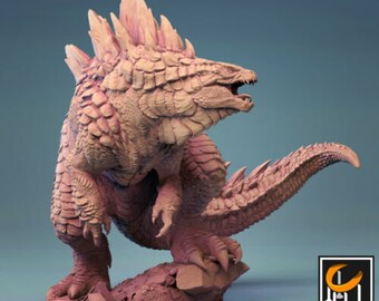 Miniature Godzilla - Etsy