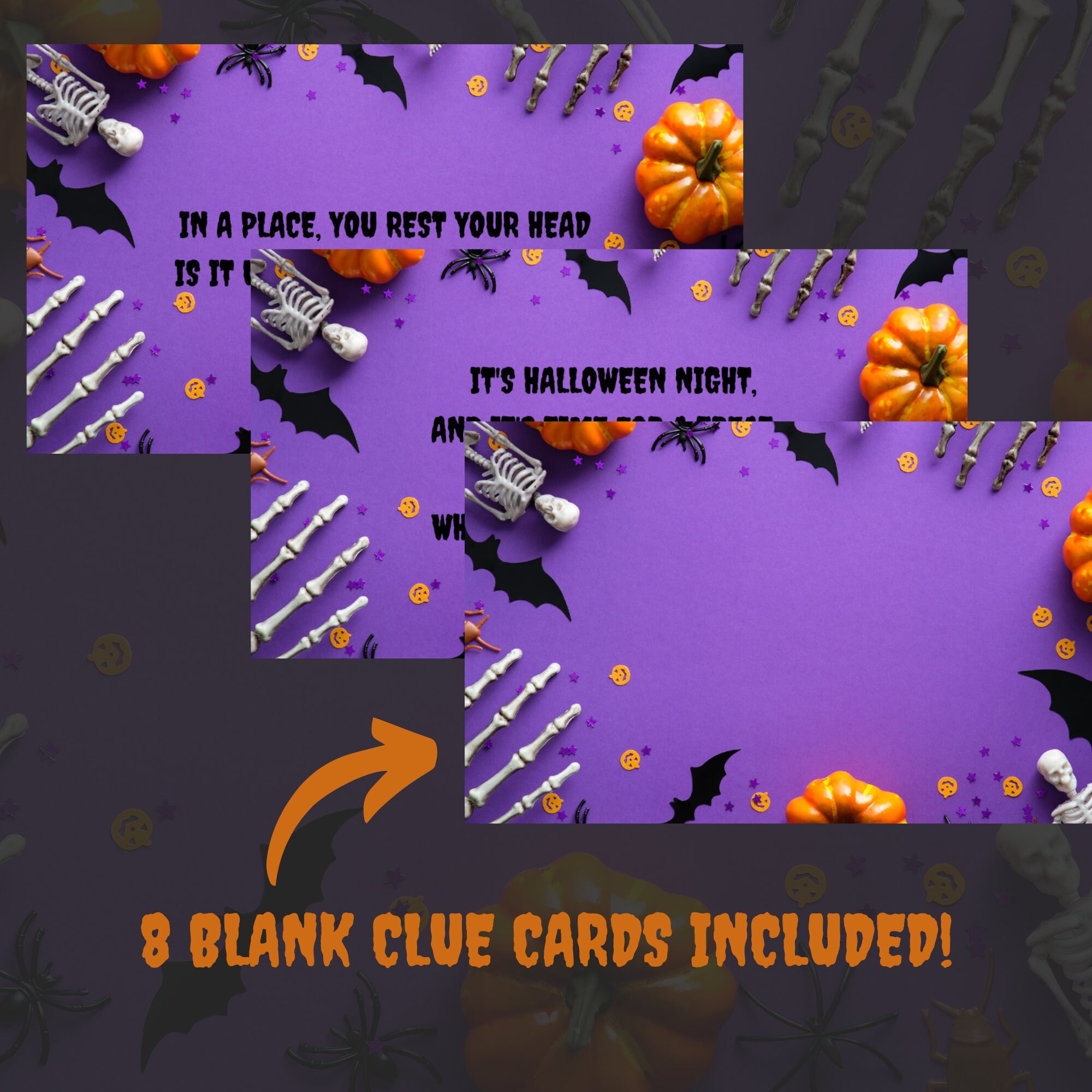 Halloween Scavenger Hunt for Kids | Halloween Treasure Hunt | Halloween ...