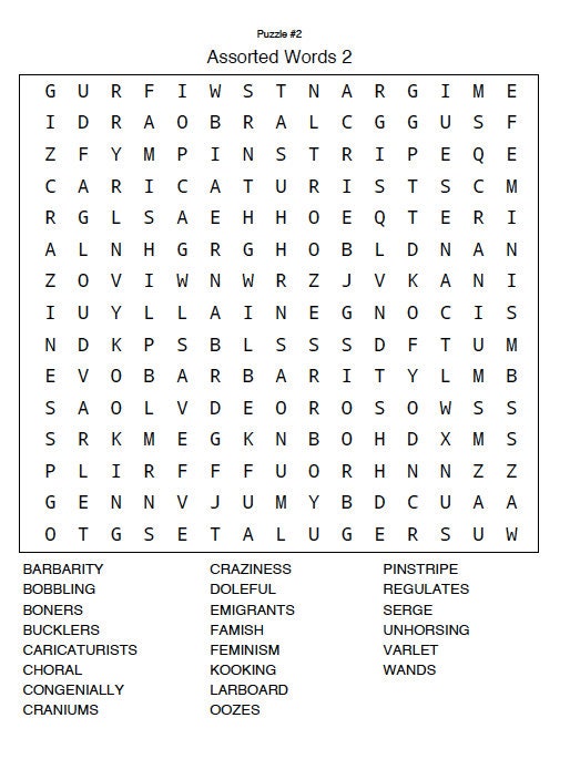 200+ Word Search Puzzles - Etsy