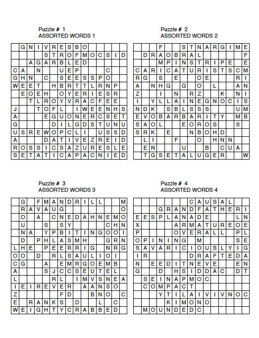200+ Word Search Puzzles - Etsy