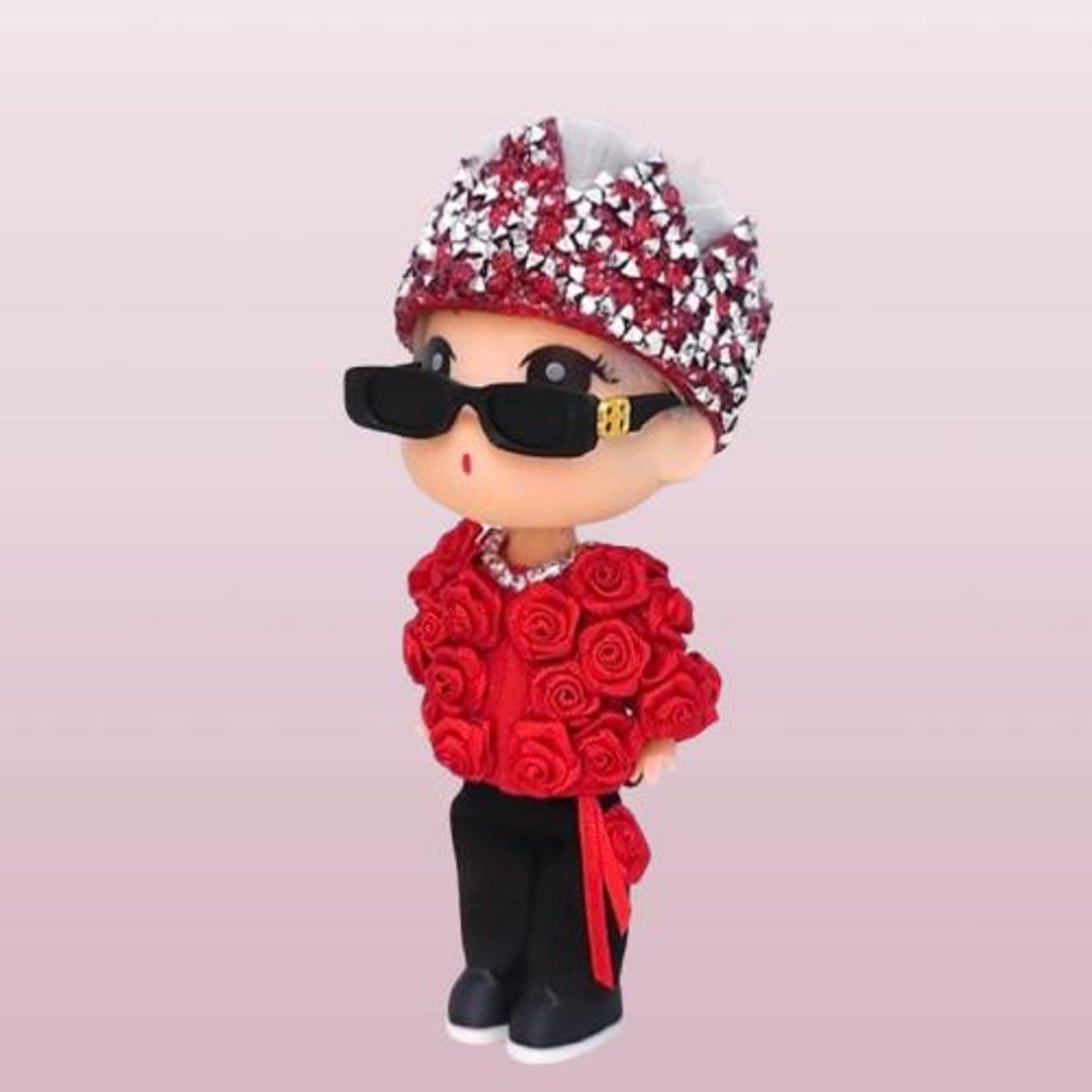 BIGBANG GD G-DRAGON Doll Keychain Kwon Jiyong Vip Figure Ubermensch ...