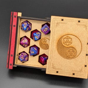 Dice Box - Book Shaped - Digital Download - SVG PDF - Dnd Accessories ...