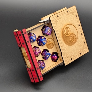 Dice Box - Book Shaped - Digital Download - SVG PDF - Dnd Accessories ...