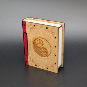 Dice Box - Book Shaped - Digital Download - SVG PDF - Dnd Accessories ...
