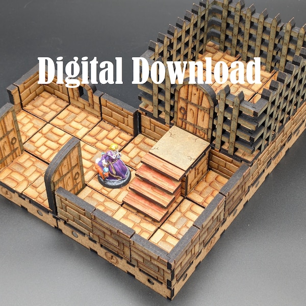 Modular Dnd Tile Set - Etsy