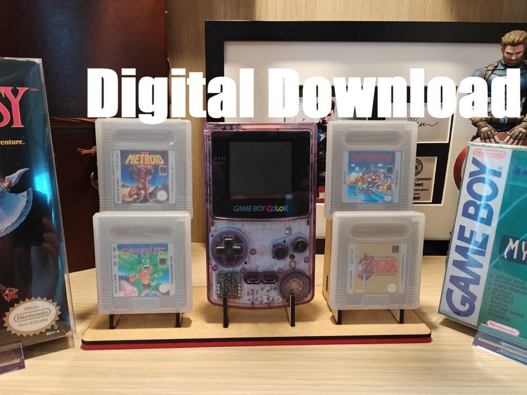 Game Boy Color Display Stand - Etsy