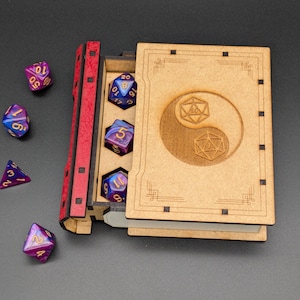 Dice Box - Book Shaped - Digital Download - SVG PDF - Dnd Accessories ...