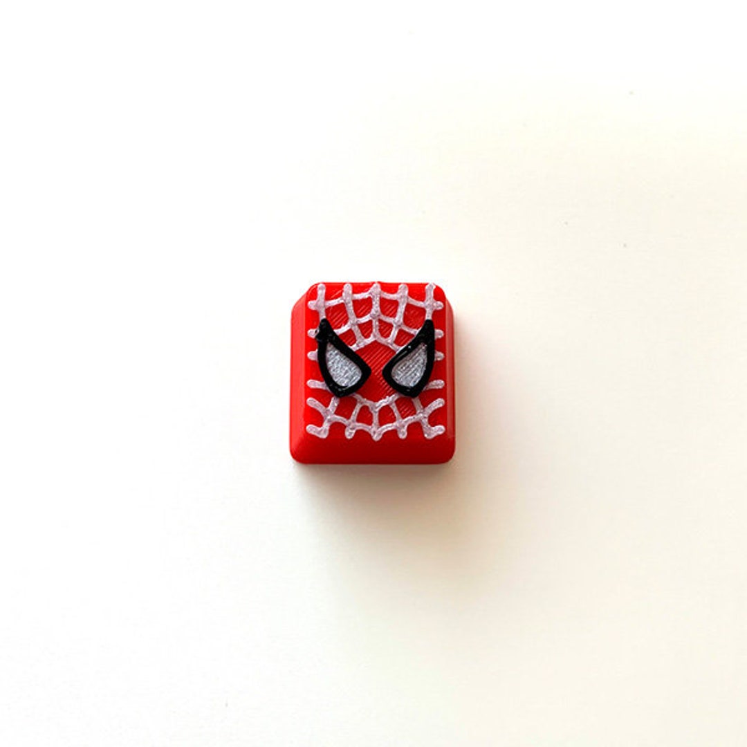 Spider Man Inspired Keycap for Cherry MX Mechanical Keyboards - 3D ...