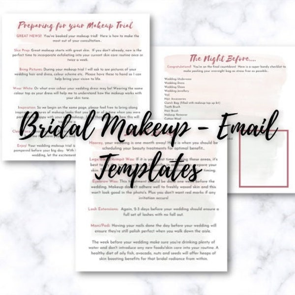 Makeup Consultation Form Makeover Form Makeup Artist - Etsy Canada