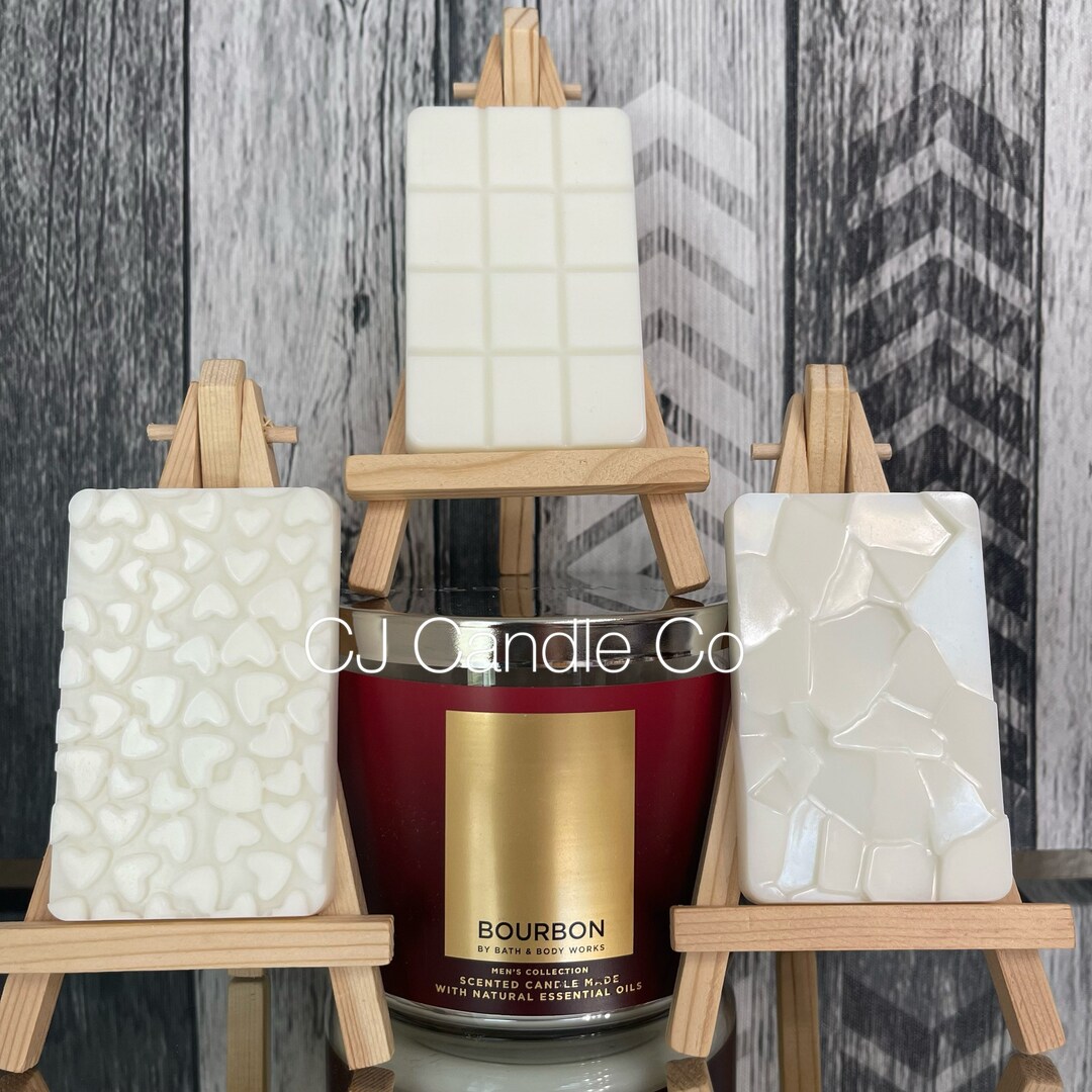 Bourbon 3 Bath & Body Works Candle Wax Melts Snap Bars Gift Set BBW Wax ...