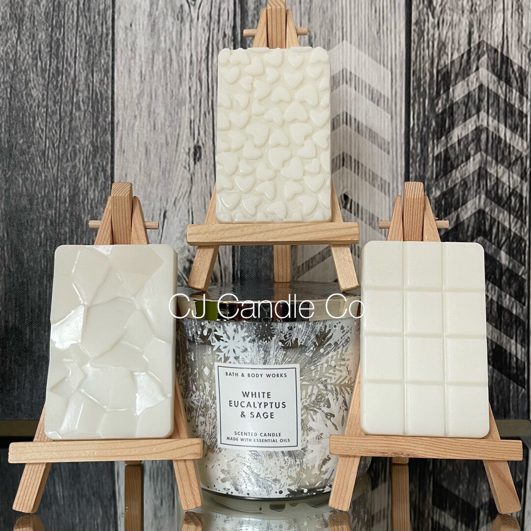 Bath & Body Works Candle Wax Melts Snap Bars White Eucalyptus and Sage ...