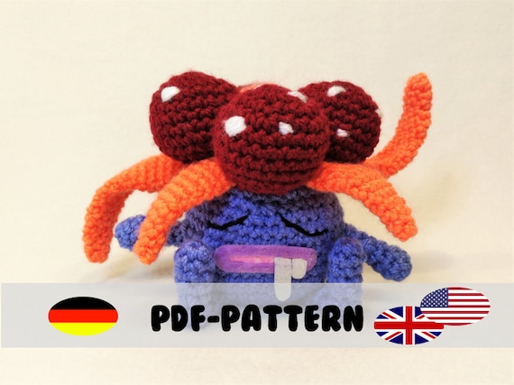 Gloom Crochet Pattern Amigurumi PDF File GERMAN and - Etsy