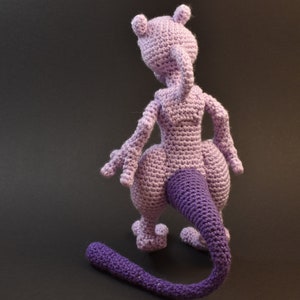 Mewtwo • Crochet Pattern • Amigurumi PDF File [GERMAN and ENGLISH] Incl ...