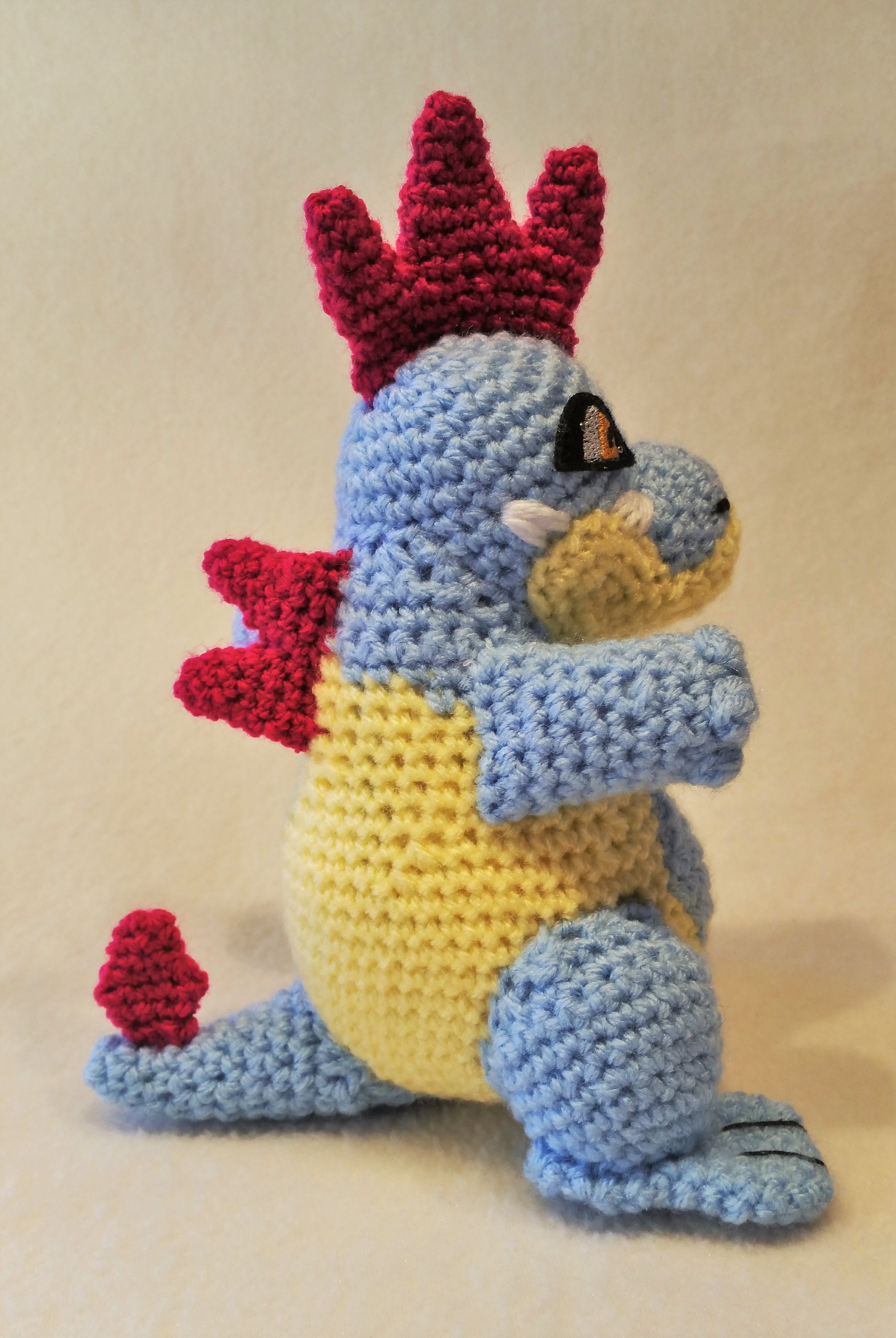 Croconaw Crochet Pattern Amigurumi PDF File GERMAN and - Etsy