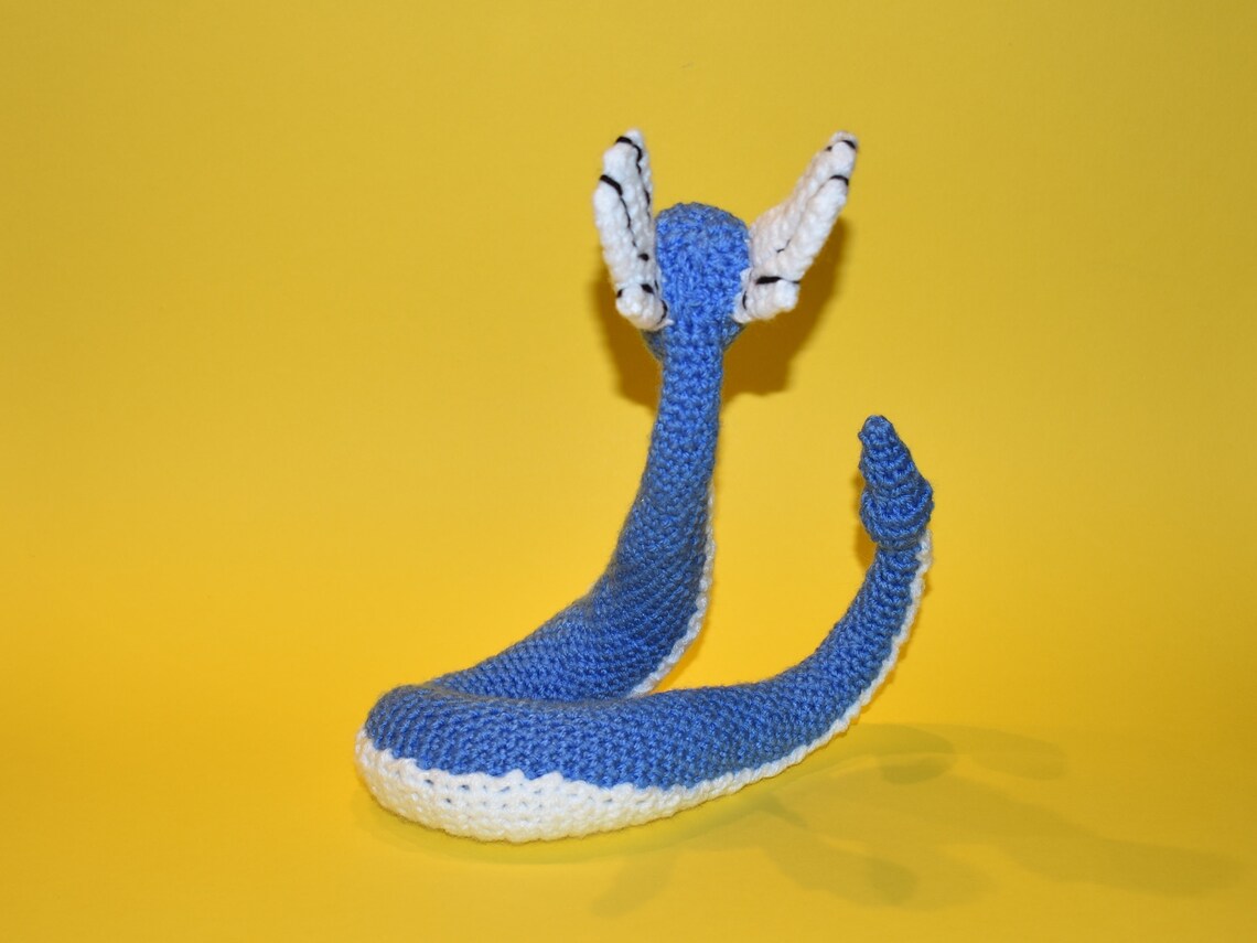 Dragonair Crochet Pattern Amigurumi PDF File GERMAN and - Etsy