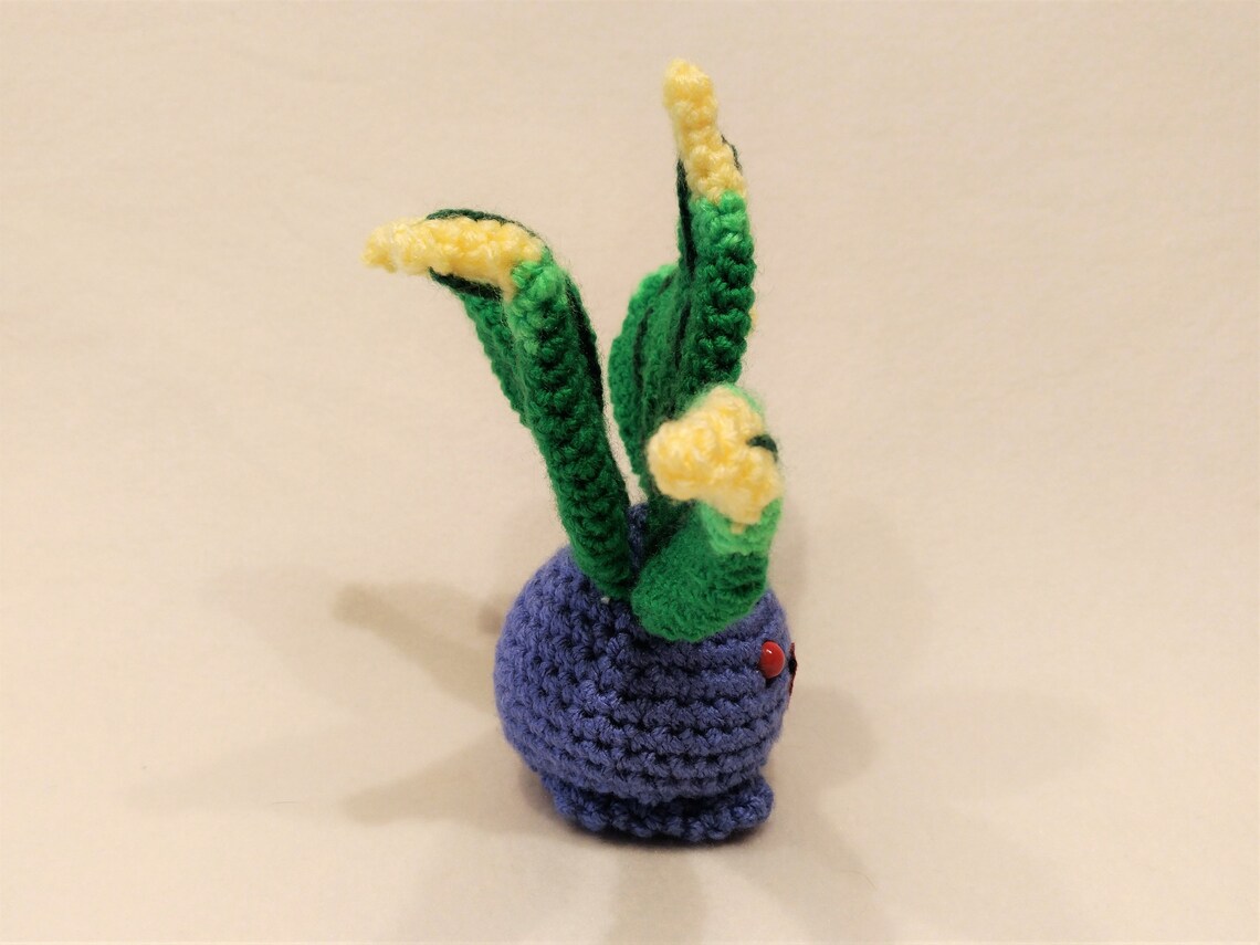 Oddish Crochet Pattern Amigurumi PDF File GERMAN and | Etsy