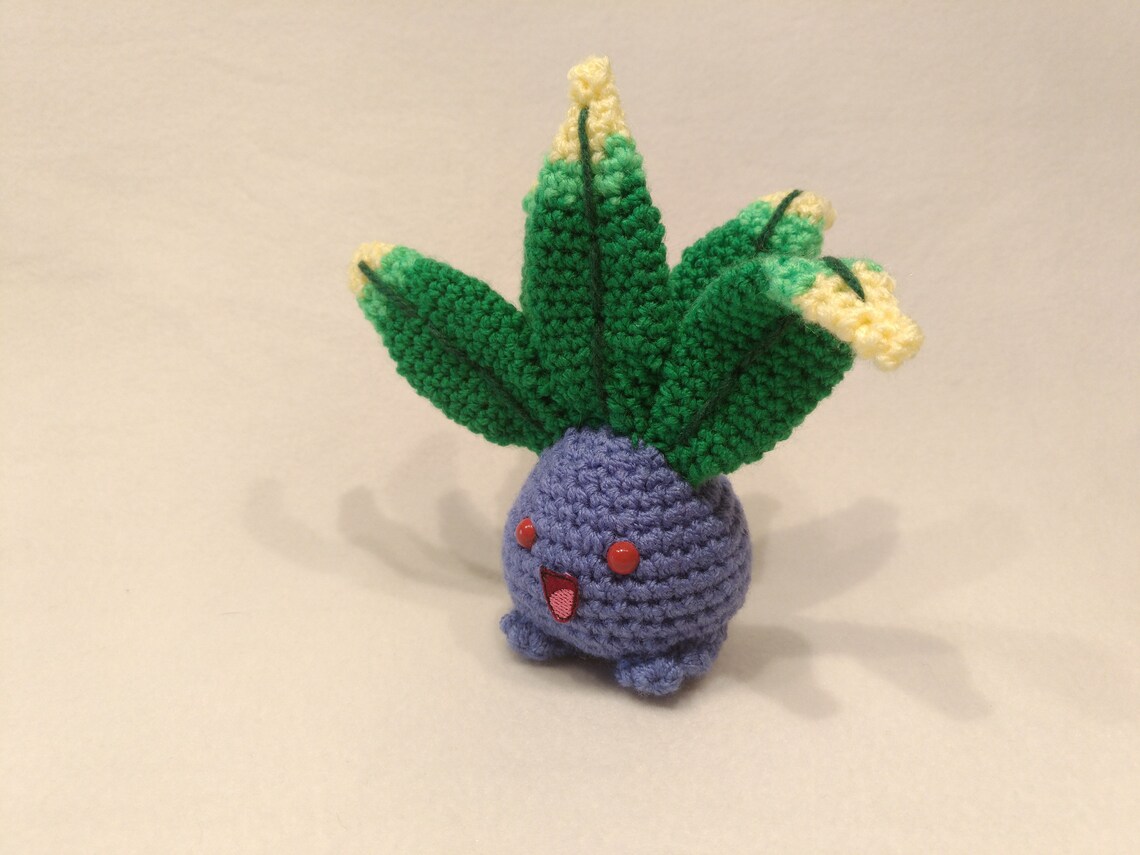 Oddish Crochet Pattern Amigurumi PDF File GERMAN and | Etsy