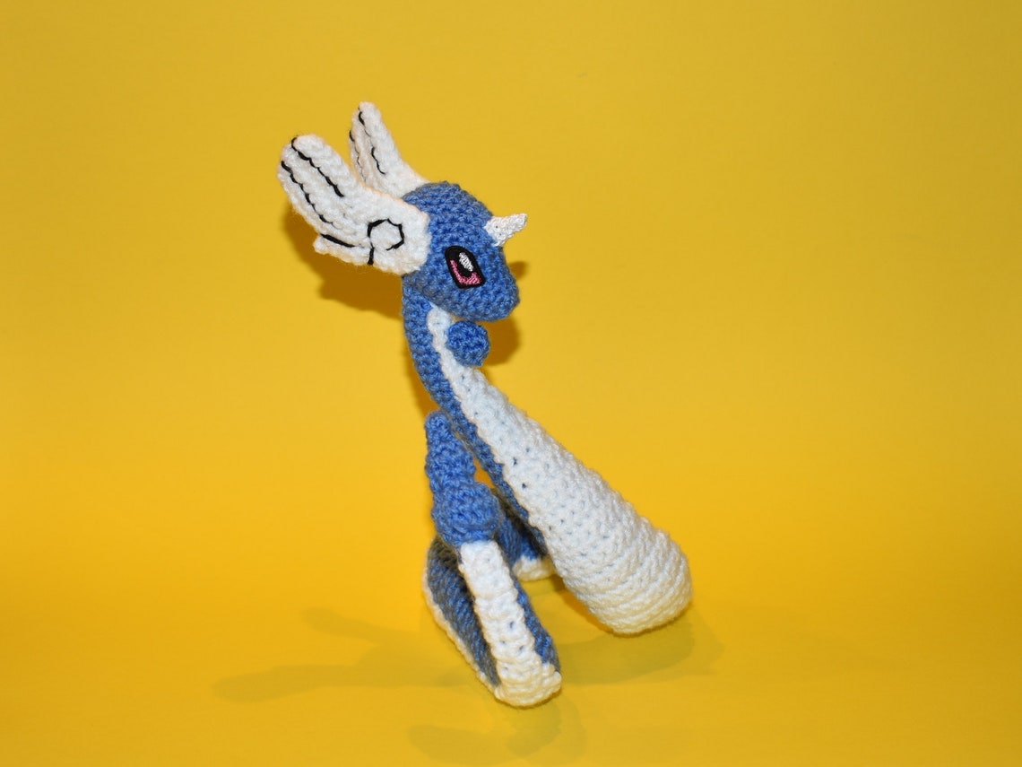 Dragonair Crochet Pattern Amigurumi PDF File GERMAN and - Etsy