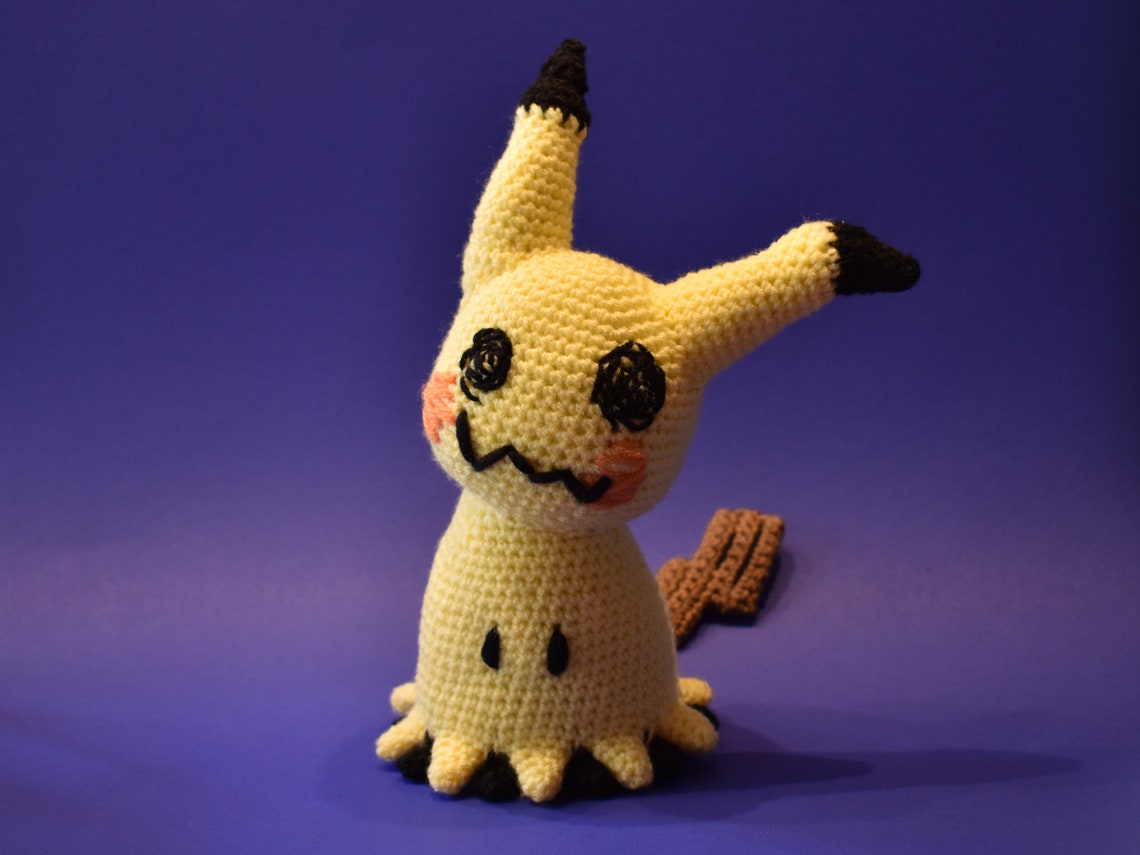 Mimikyu Crochet Pattern Amigurumi PDF File GERMAN and - Etsy