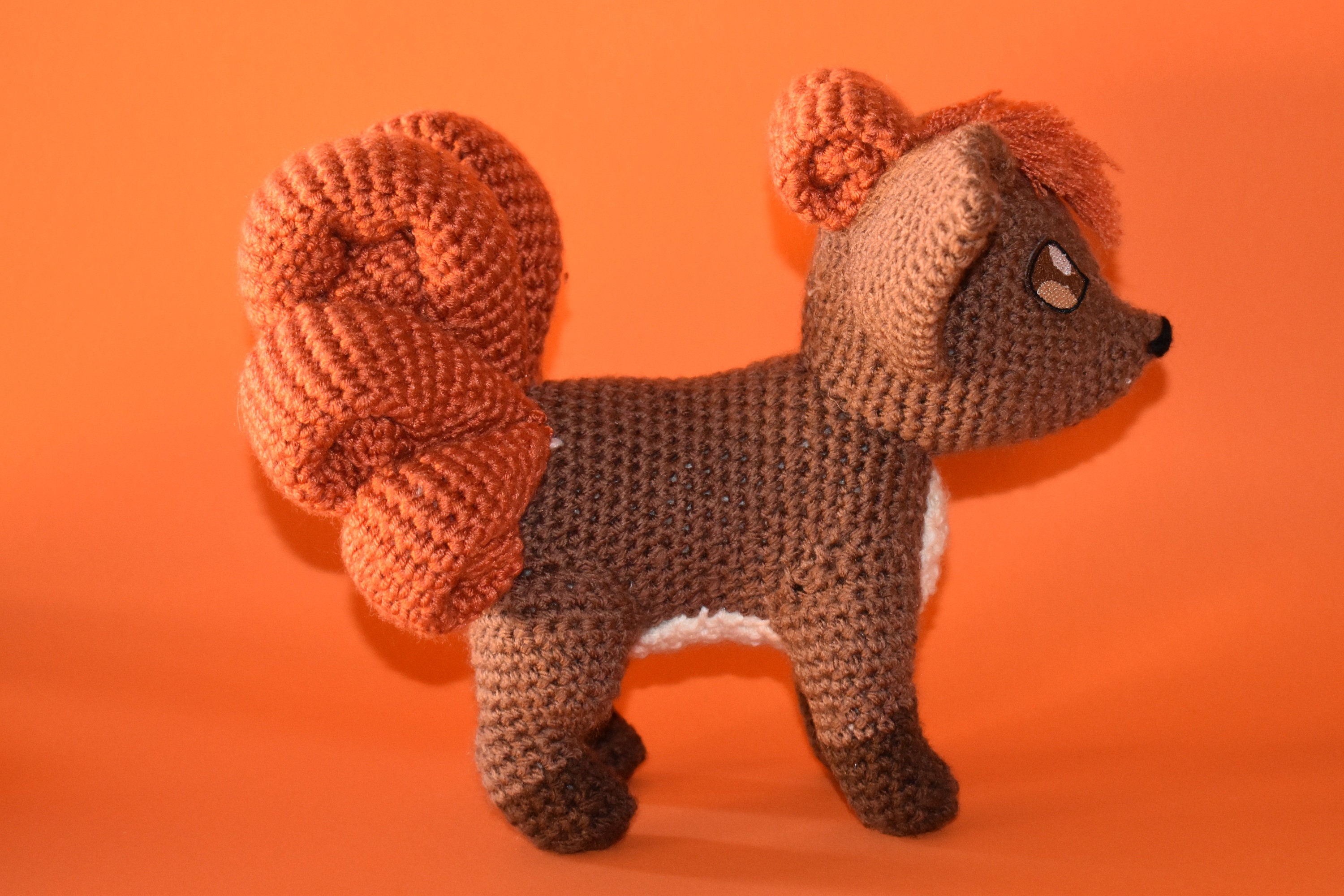Vulpix Fox Animal Crochet Pattern Amigurumi PDF File | Etsy
