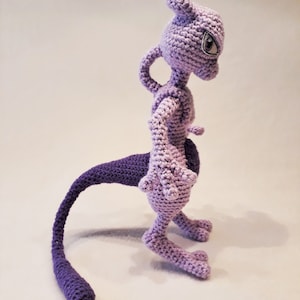 Mewtwo • Crochet Pattern • Amigurumi PDF File [GERMAN and ENGLISH] Incl ...
