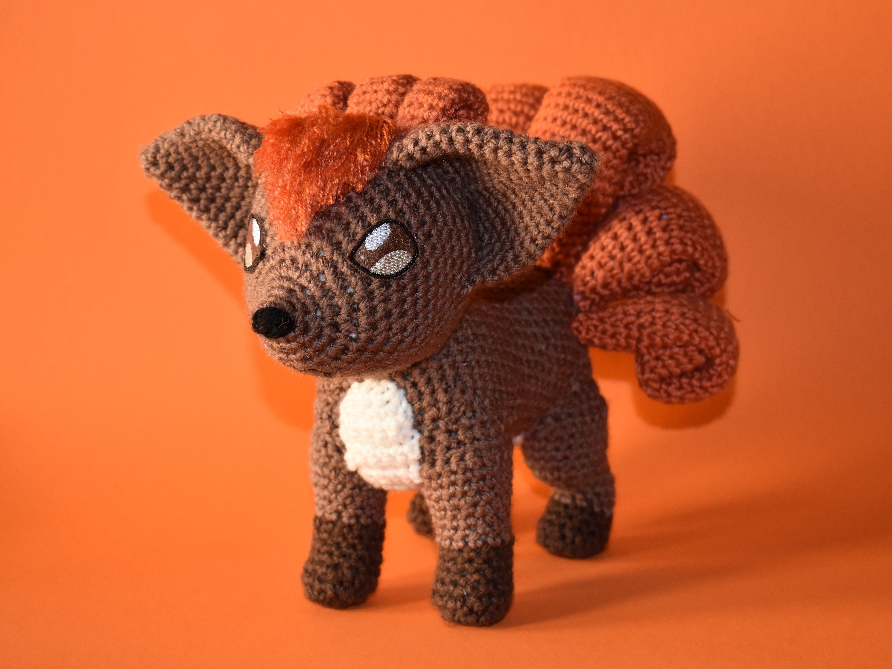 Vulpix Fox Animal Crochet Pattern Amigurumi PDF File | Etsy