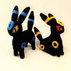 Umbreon • Crochet Pattern • Amigurumi PDF File (GERMAN and ENGLISH ...