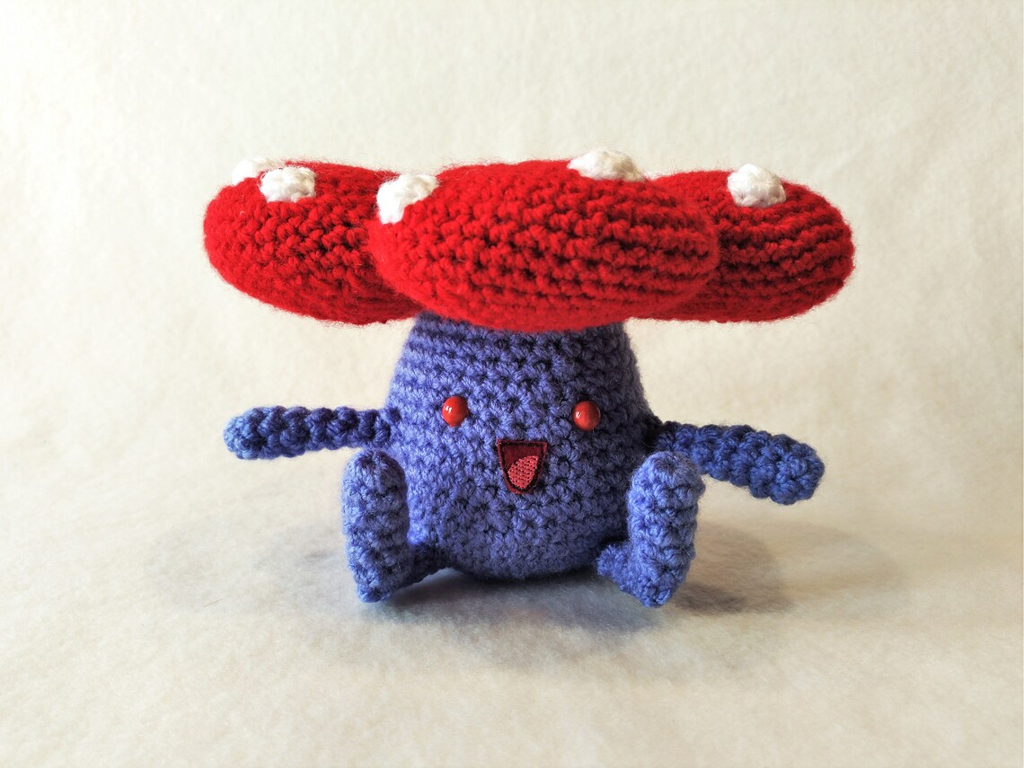 Vileplume Crochet Pattern Amigurumi PDF File GERMAN and - Etsy