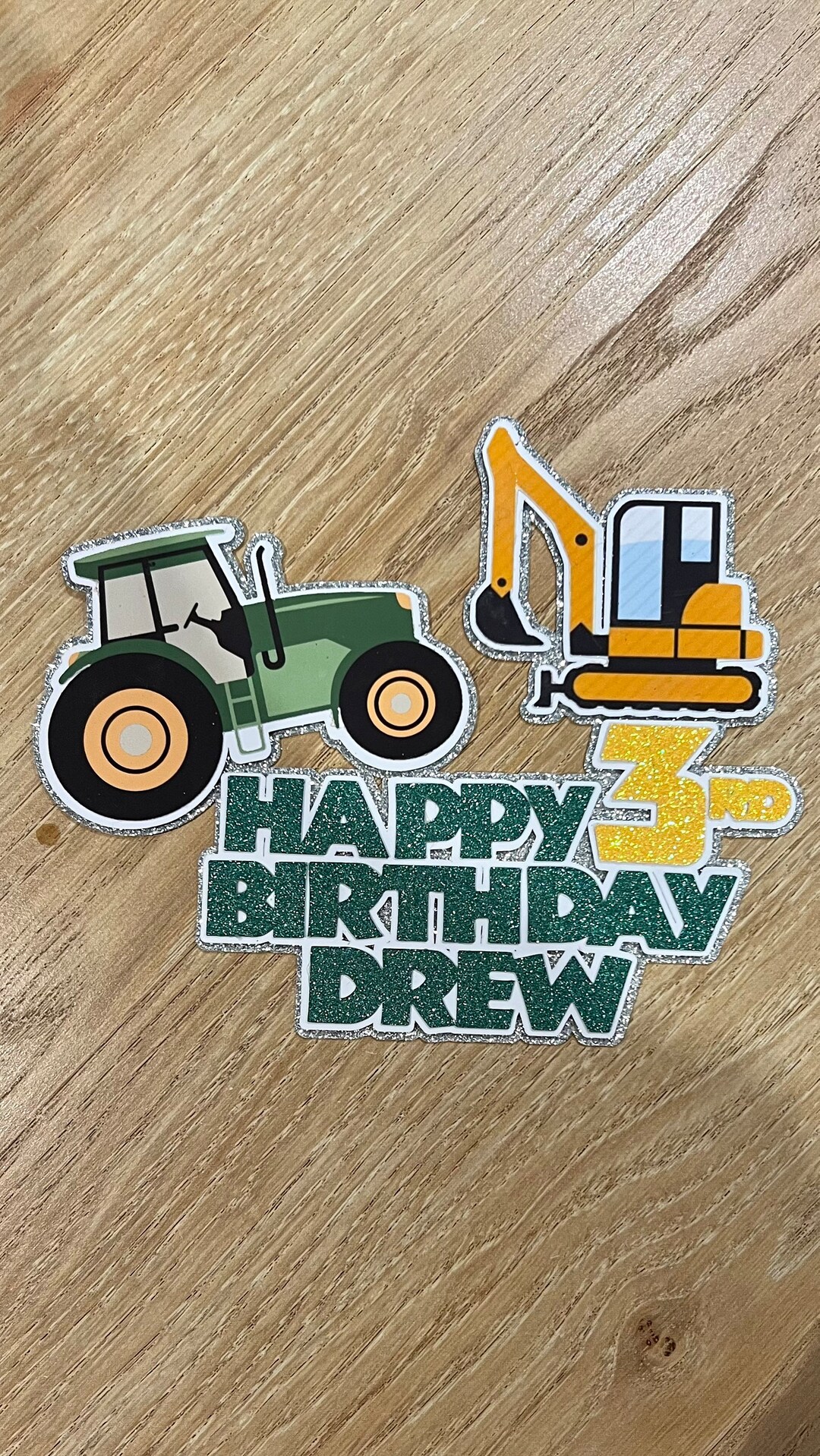 Vehicle Cake Topper - Etsy