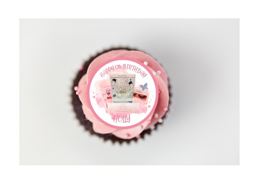 Edible Personalised Plouise Cupcake Toppers PRE CUT - Etsy