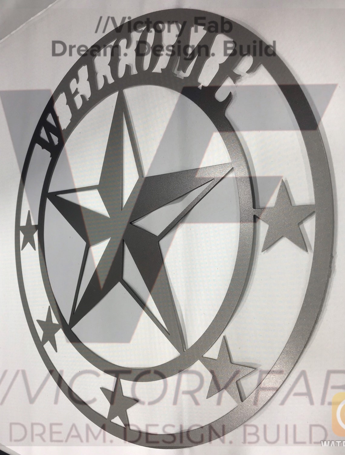 Metal Welcome Star / Texas Star / Gift / Wall Sign / Metal Decor / Art ...